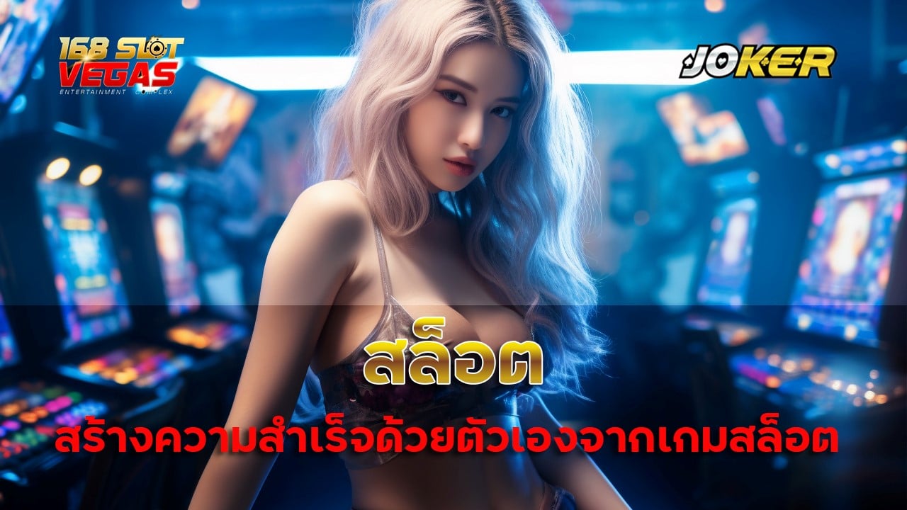 สล็อต เล่นเกมได้เงินจริง สร้างความสำเร็จด้วยตัวเองจากเกมสล็อต
